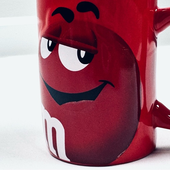M&M'S | Dining | Nwob 3d Red Mm Coffee Cup Collection Mug | Poshmark
